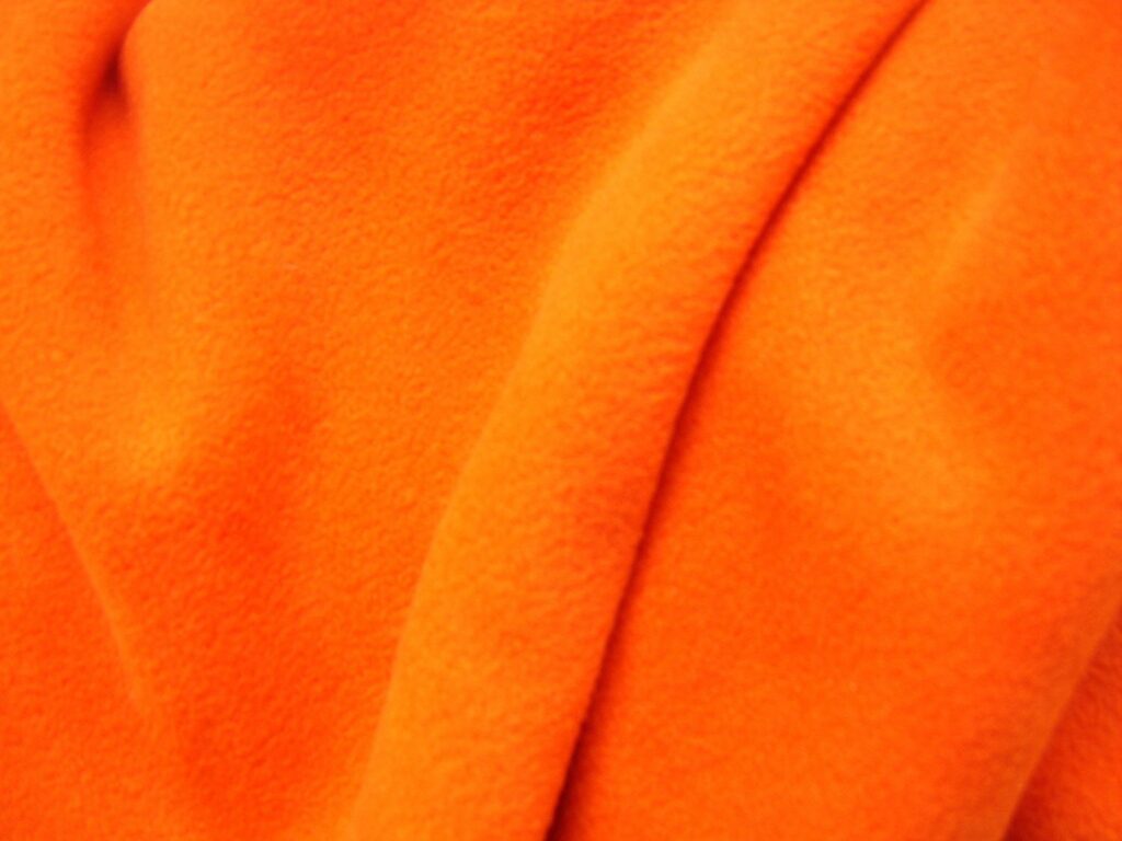 Plain Orange Fleece Soft Fabric Anti Pill 150cm %%page%%