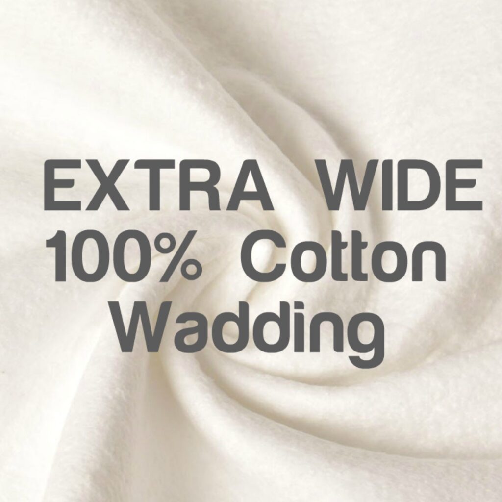 Extra Wide Batting Wadding 120 - Thimbles Fabric Shop