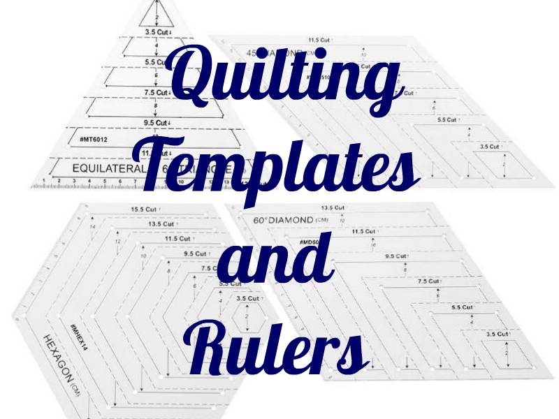 Quilting Templates and Rulers Patchwork - Thimbles Fabric Shop