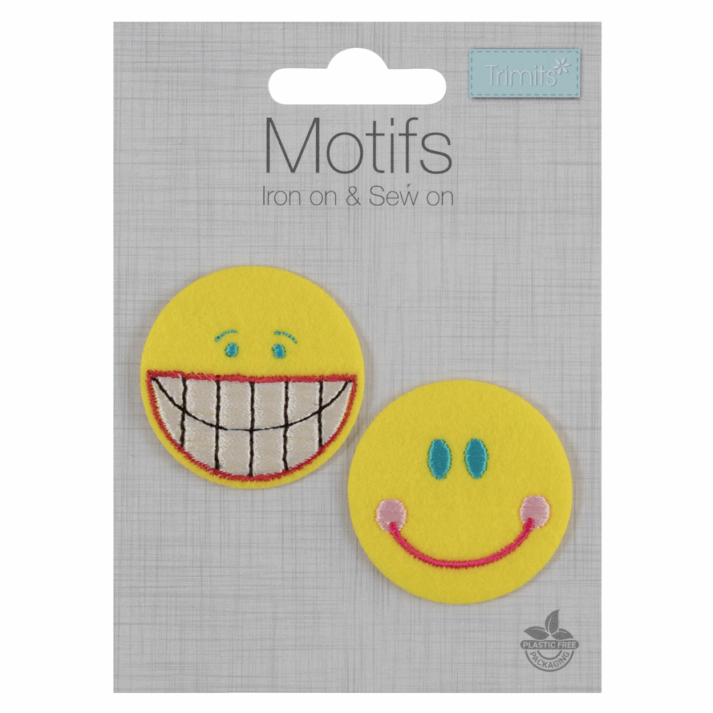 A Smiley face Motifs %%page%% - Thimbles Fabric Shop Online
